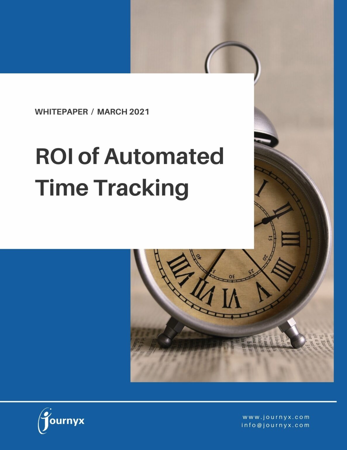 ROI of Automated Time Tracking | Journyx Time Tracking Software ROI of Automated Time Tracking | Journyx Time Tracking Software