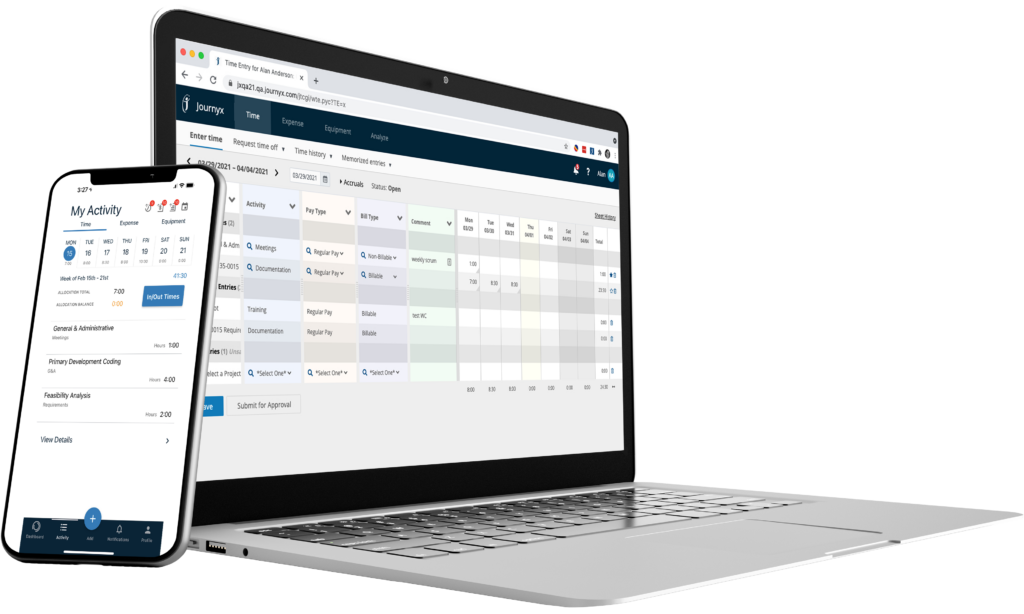 Employee Time Tracking System for Accounting & Payroll | Journyx