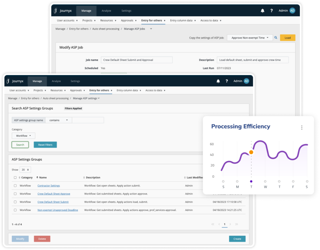 Automatic Sheet Processing | Journyx