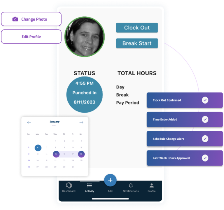 Mobile Time Clock App | Remote Time & Attendance Tracking | Journyx
