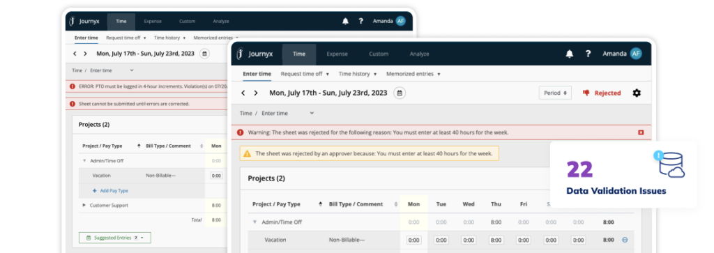 Journyx Enterprise Time Tracking Solutions | Compare Products