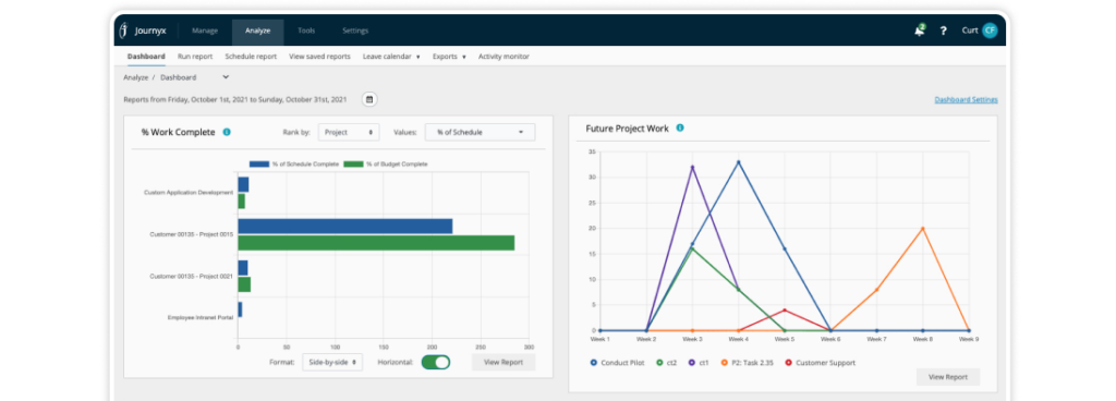 Journyx Enterprise Time Tracking Solutions | Compare Products