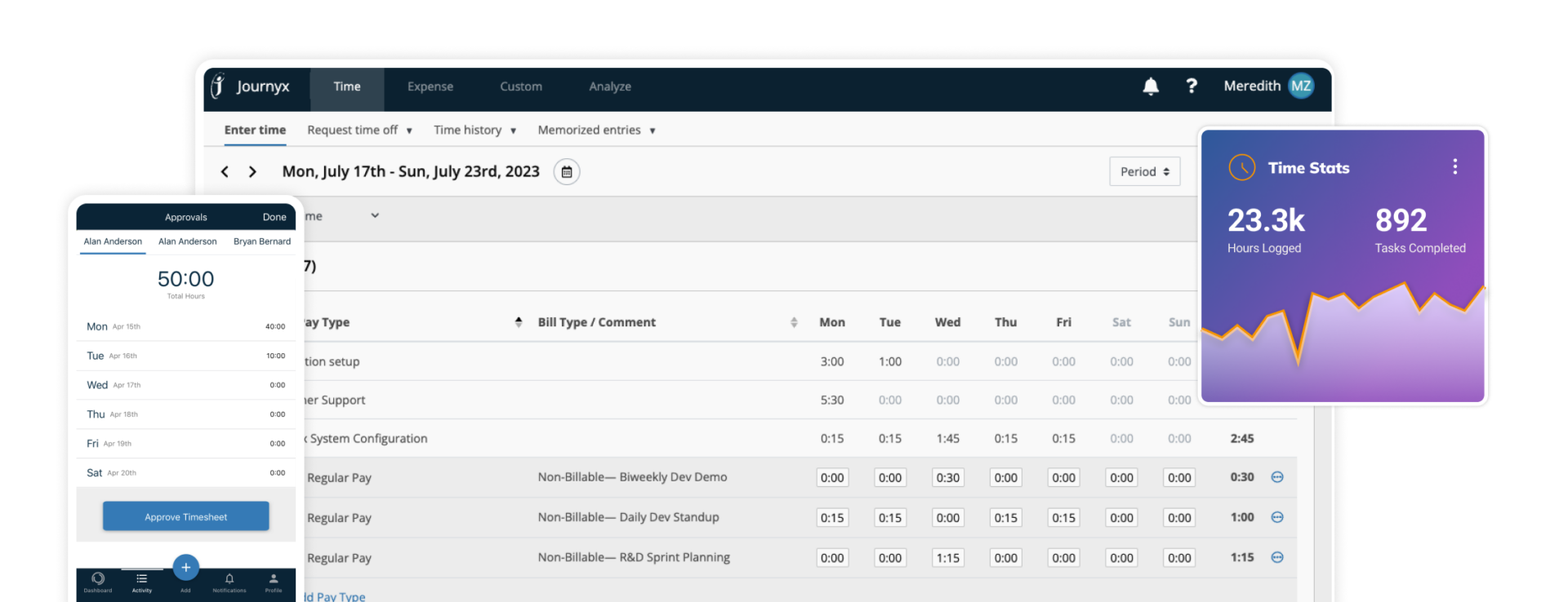 Employee Time Tracking for Projects & Payroll | Journyx